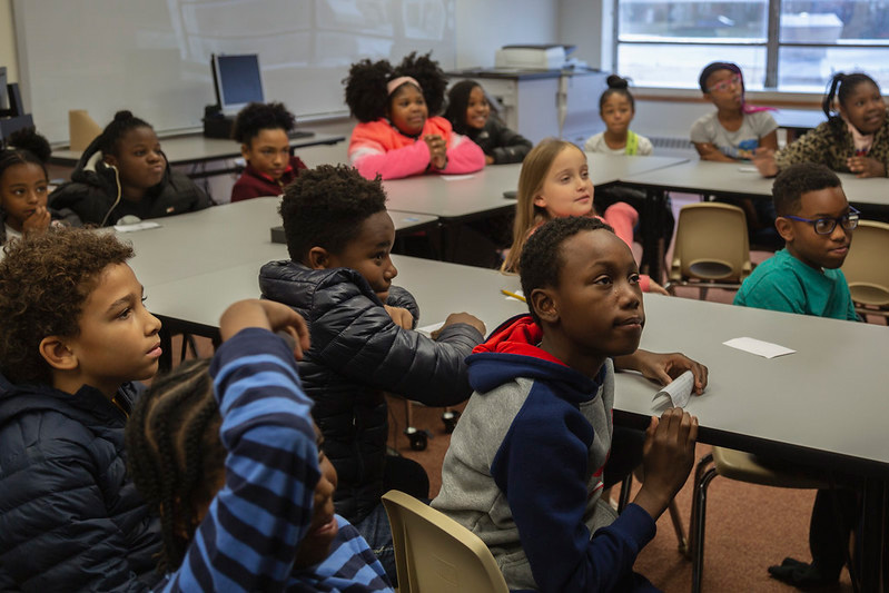 Community partnership gives elementary school students a glimpse into ...