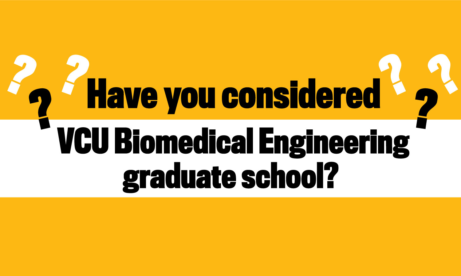 Biomedical engineering department offers non-thesis option – VCU ...