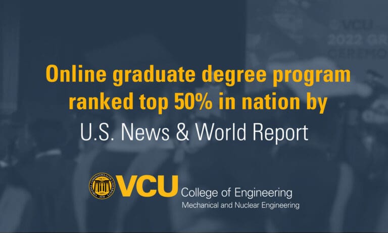 U.S. News and World Report ranks VCU Engineering online graduate ...