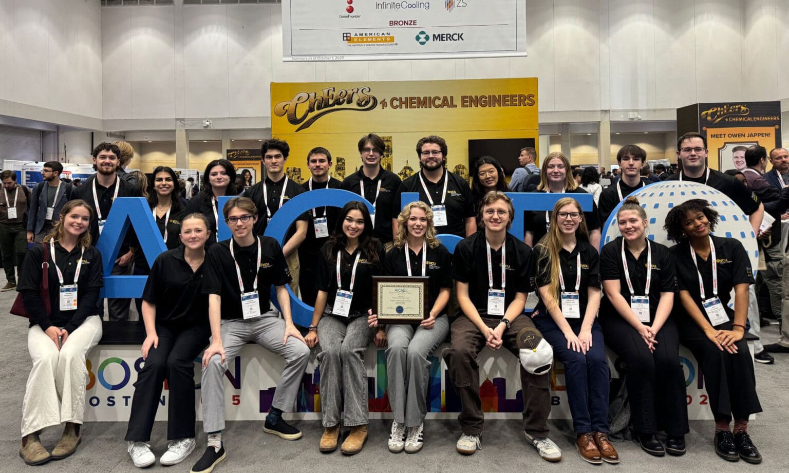 VCU AIChE Chapter Named an Outstanding Student Chapter for 2024–2025 ...
