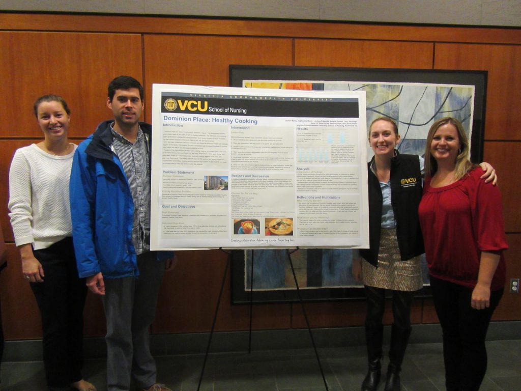Community Health Nursing students present service-learning posters ...