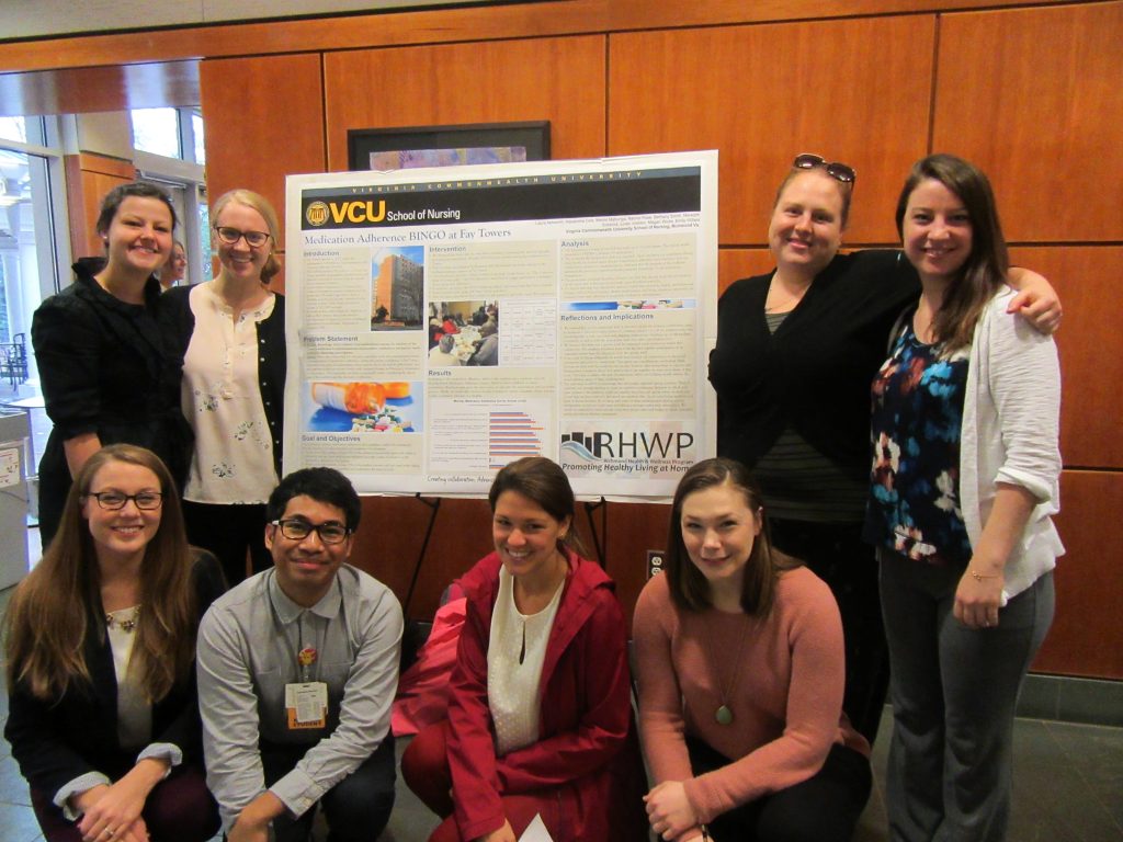 Community Health Nursing students present service-learning posters ...
