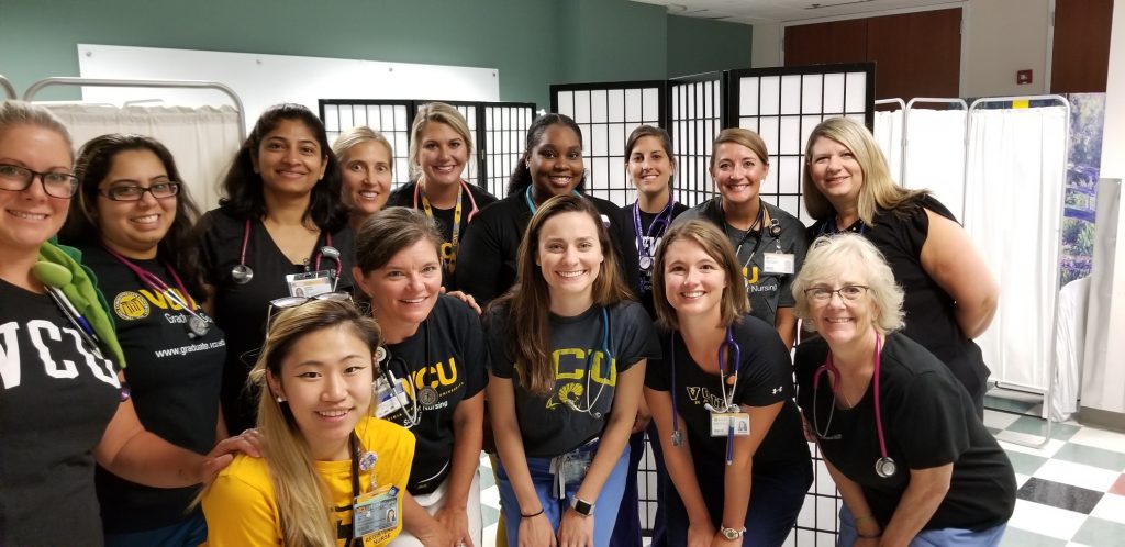 VCU School of Nursing faculty and students conduct back to school ...