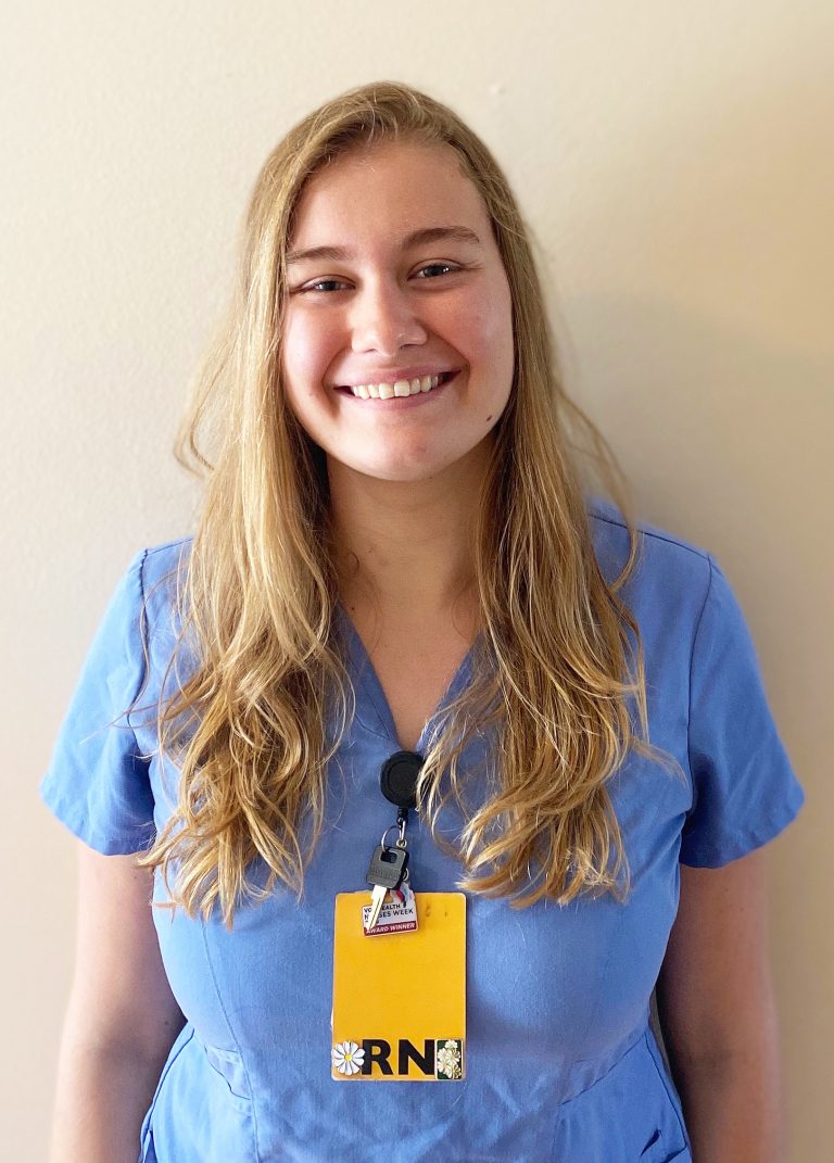 VCU School of Nursing Moments of Pride – Virginia Slattum (B.S.’18/N ...