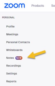 Using the new “Zoom Notes” feature – The VCU Zoom Blog