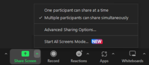 New “All Screens Mode” Useful for Virtual Proctoring – The VCU Zoom Blog